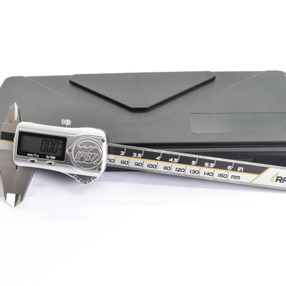 PAQUIMETRO DIGITAL 0 A 150 X 0,01MM PROTECAO IP67 CAIXA METALICA - 125R ...